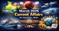 March 2026 Monthly Current Affairs